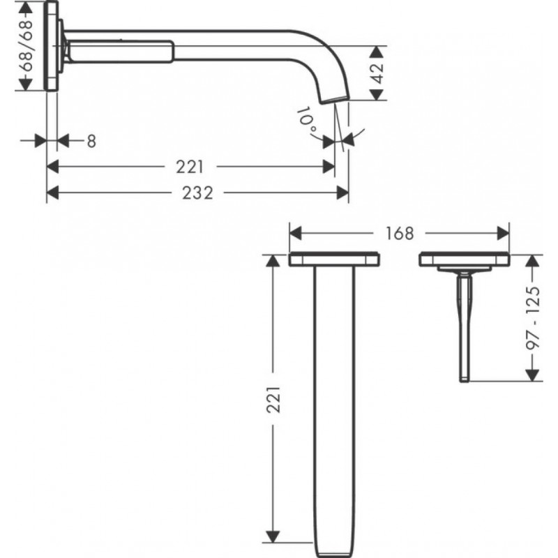 AXOR CITTERIO E - 36106000